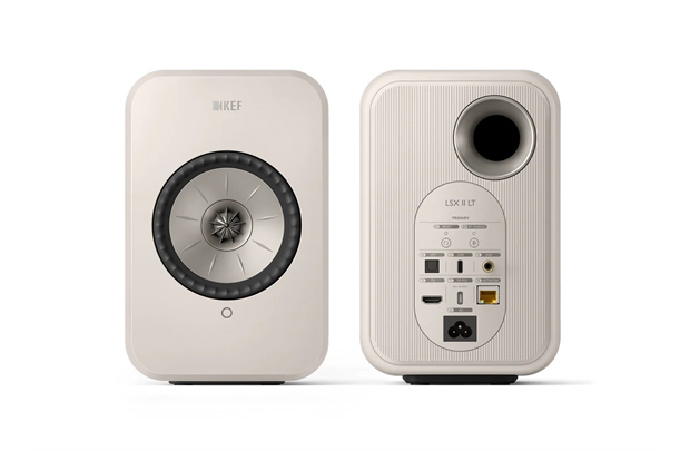KEF LSX II LT -B-WARE -aktive Stereolautsprecher (weiss) - Hidden Audio